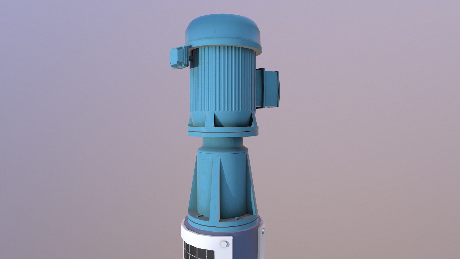 3D Motor Pump Model - TurboSquid 2288584