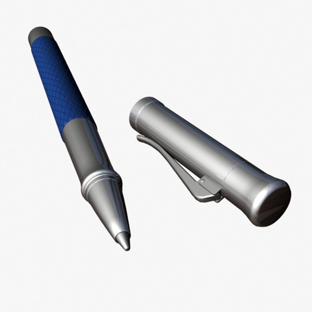 3d Ballpoint Pen Model