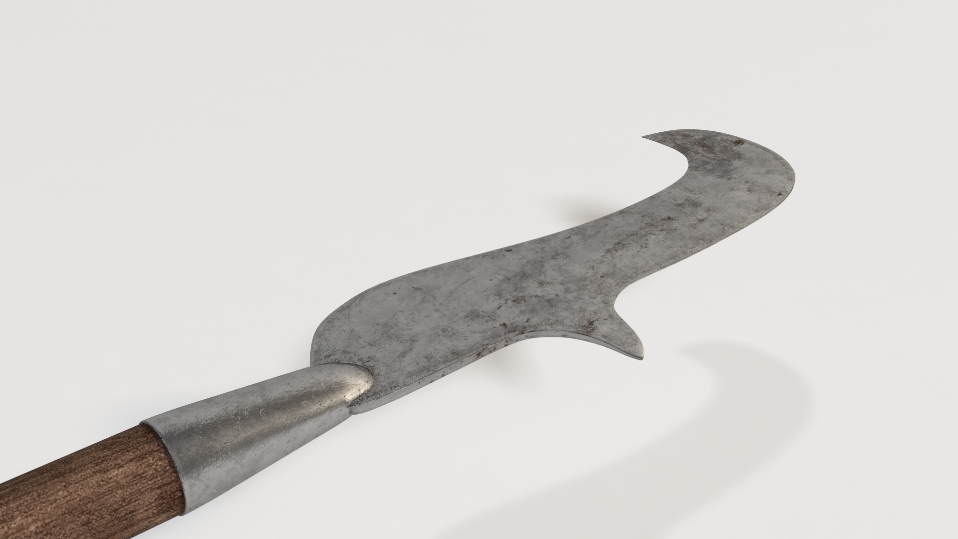 Medieval Billhook Model - TurboSquid 2184186