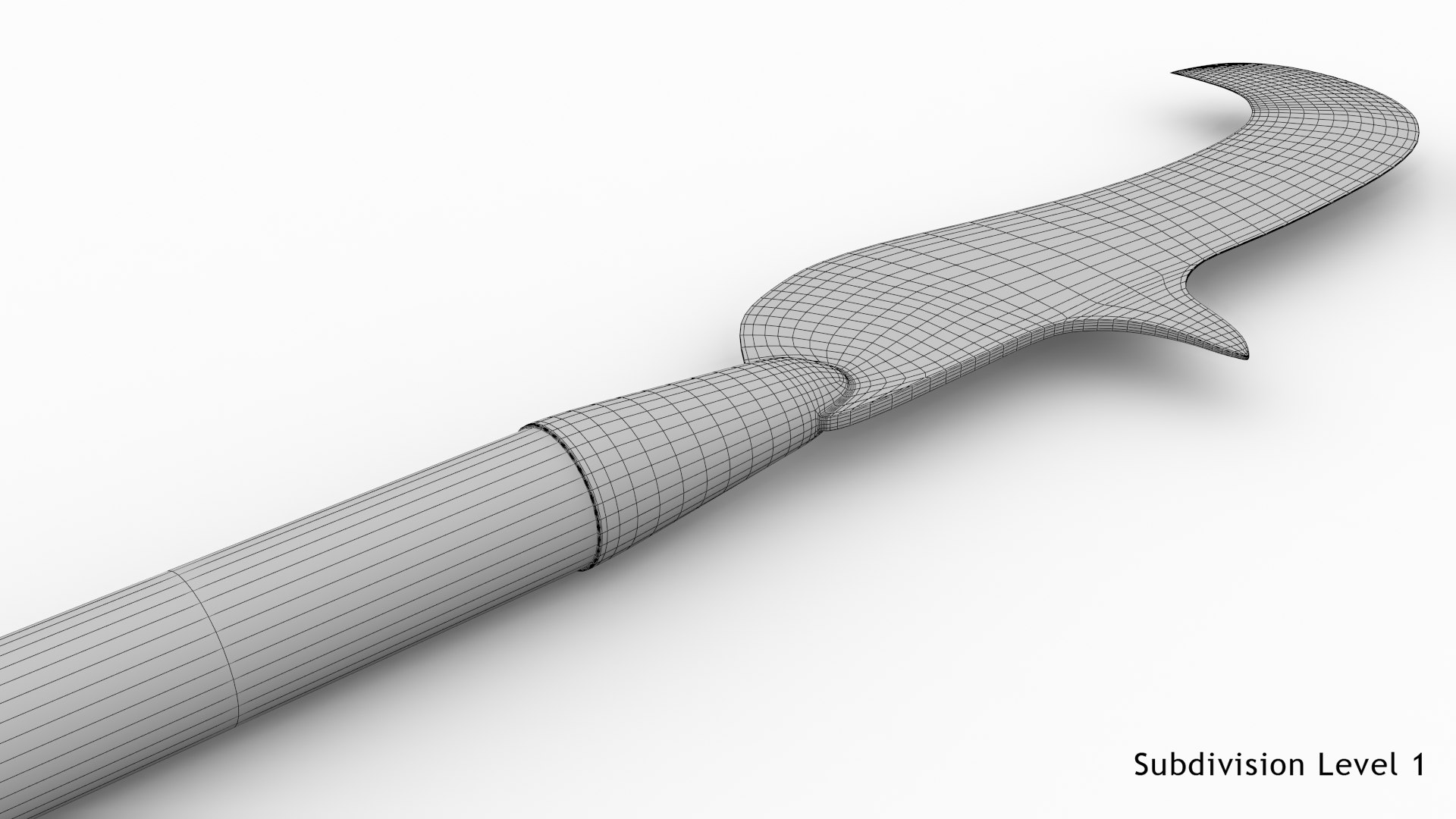 Medieval Billhook Model - TurboSquid 2184186