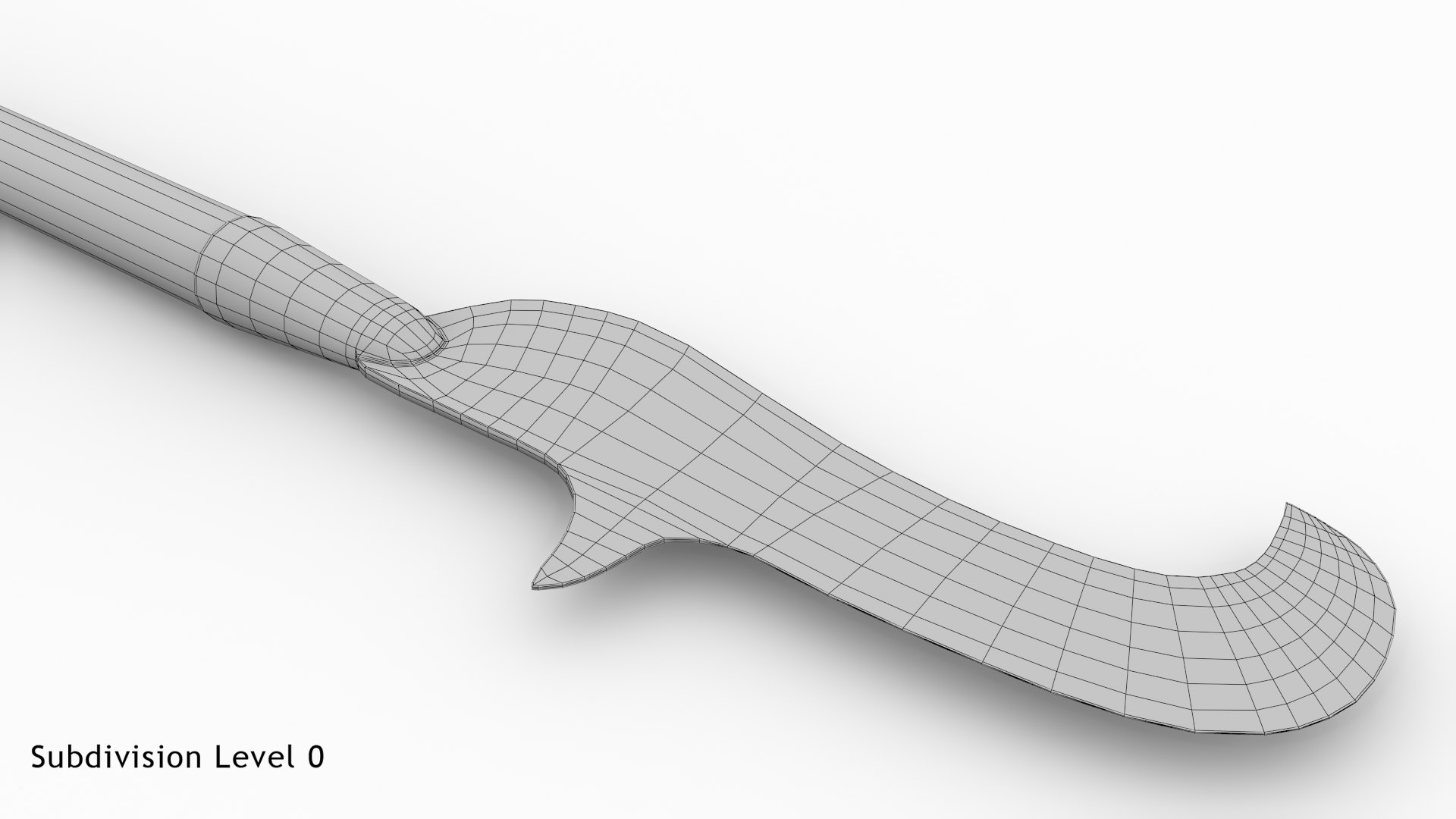 Medieval Billhook Model - TurboSquid 2184186