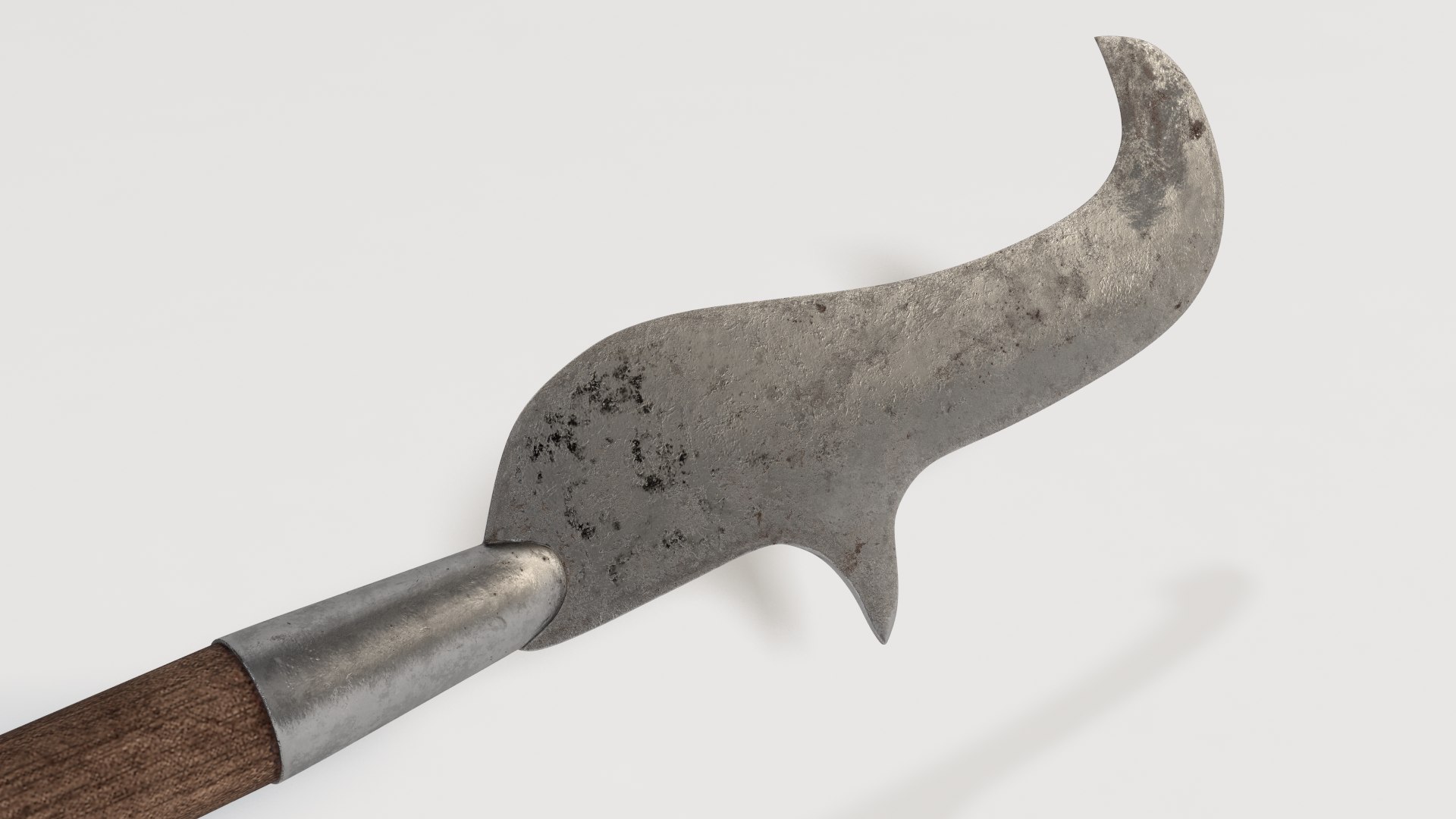 Medieval Billhook Model - TurboSquid 2184186