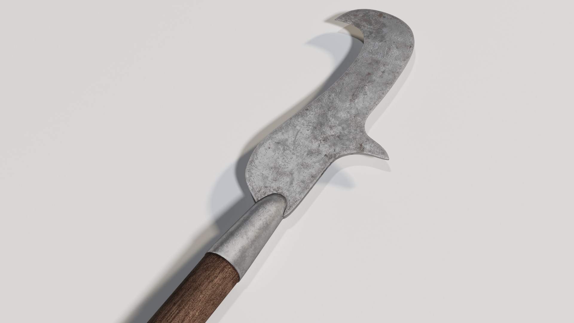 Medieval Billhook Model - TurboSquid 2184186