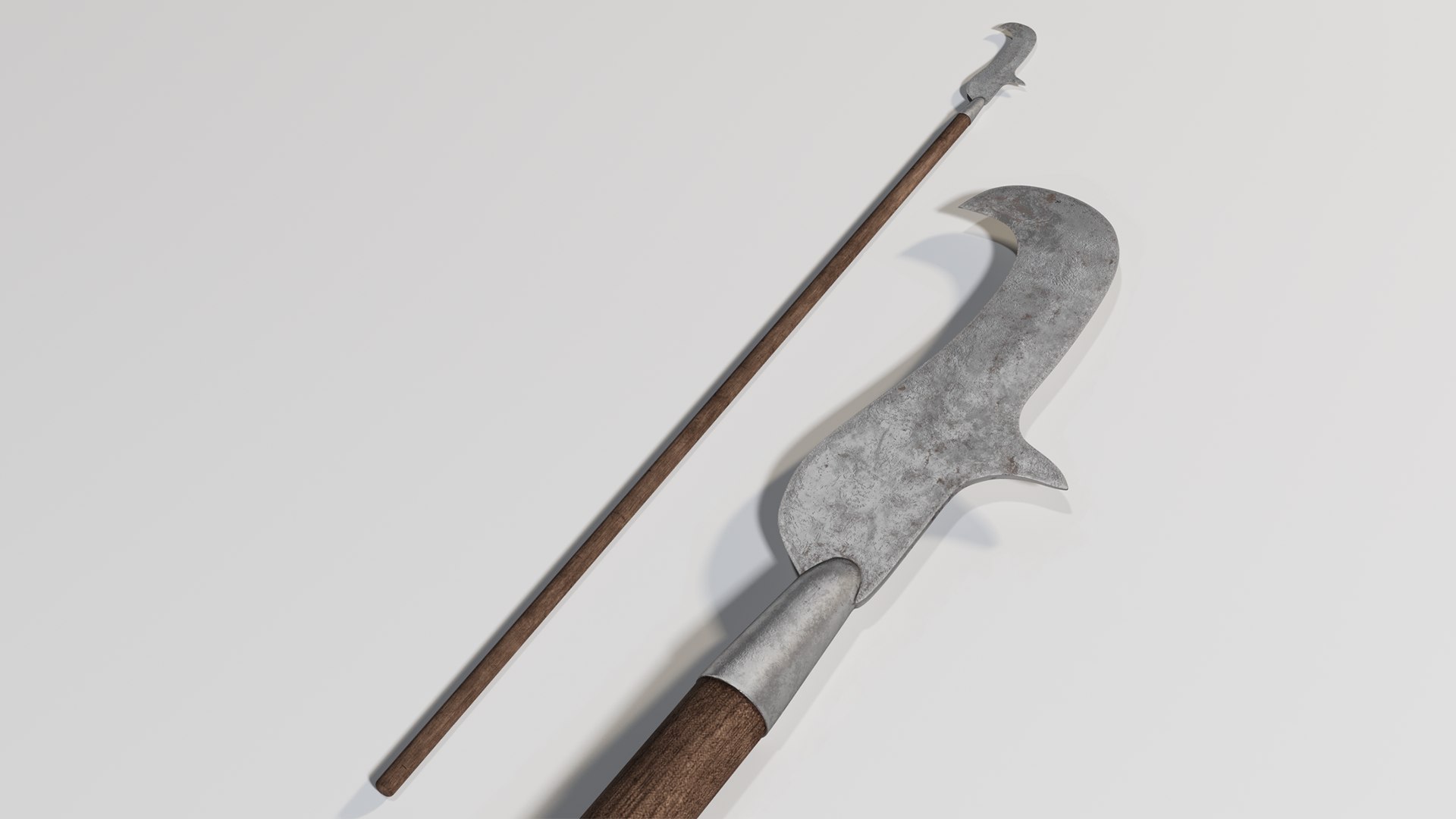 Medieval Billhook Model - TurboSquid 2184186