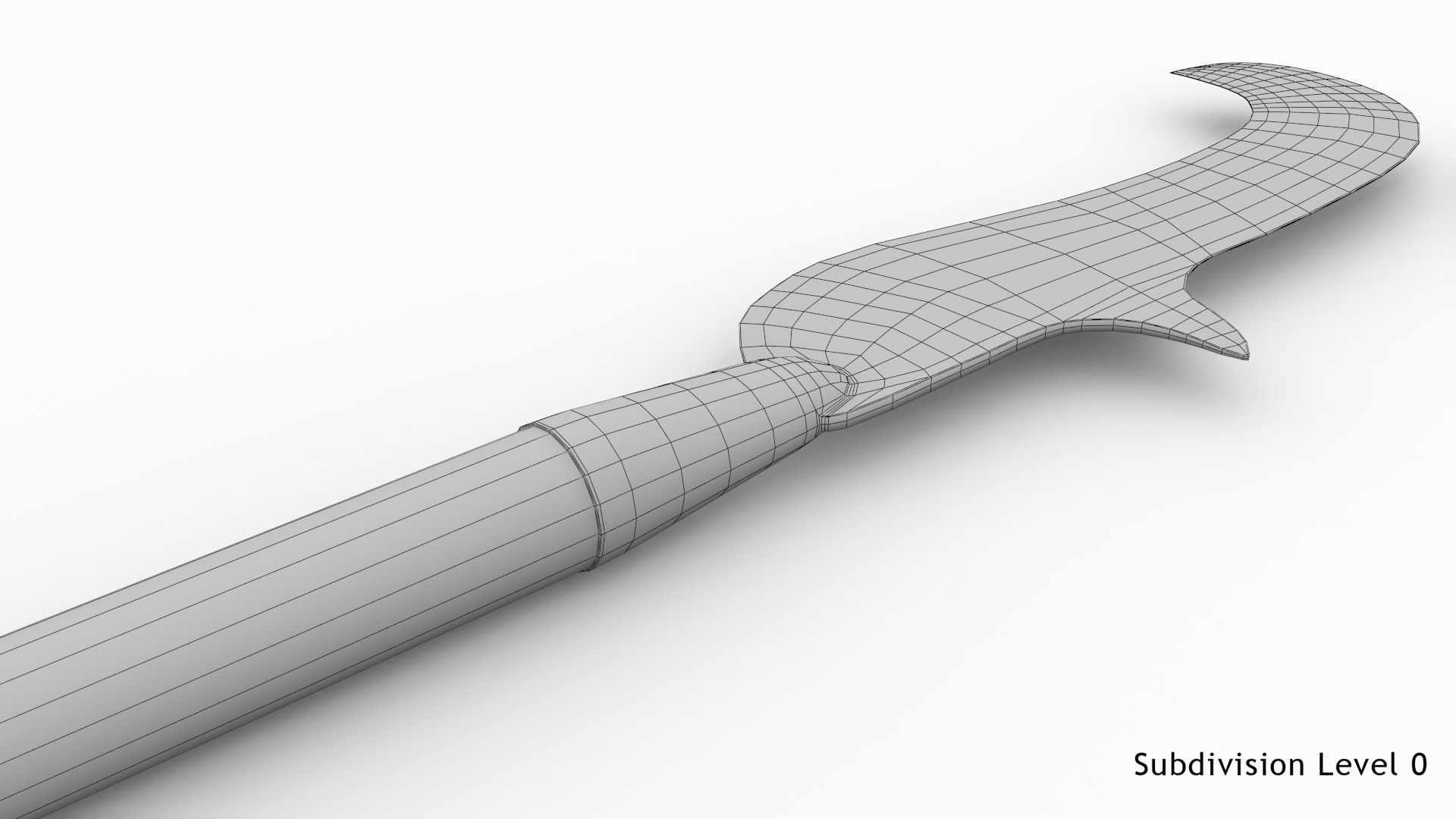 Medieval Billhook Model - TurboSquid 2184186