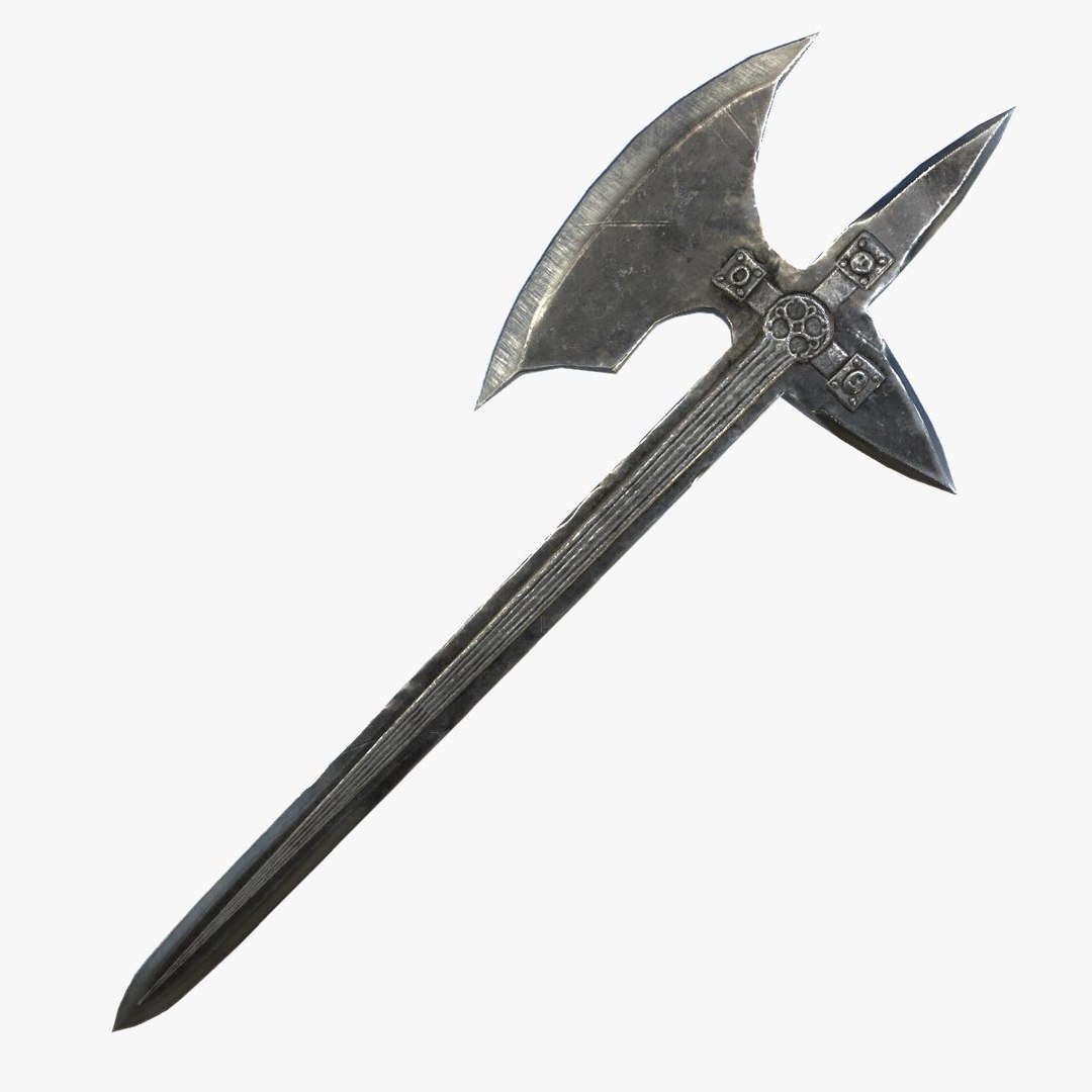 Fantasy Axe RPG Hurlbat Whirlbat Whorlbat Throwing Axe Broad Bearded ...