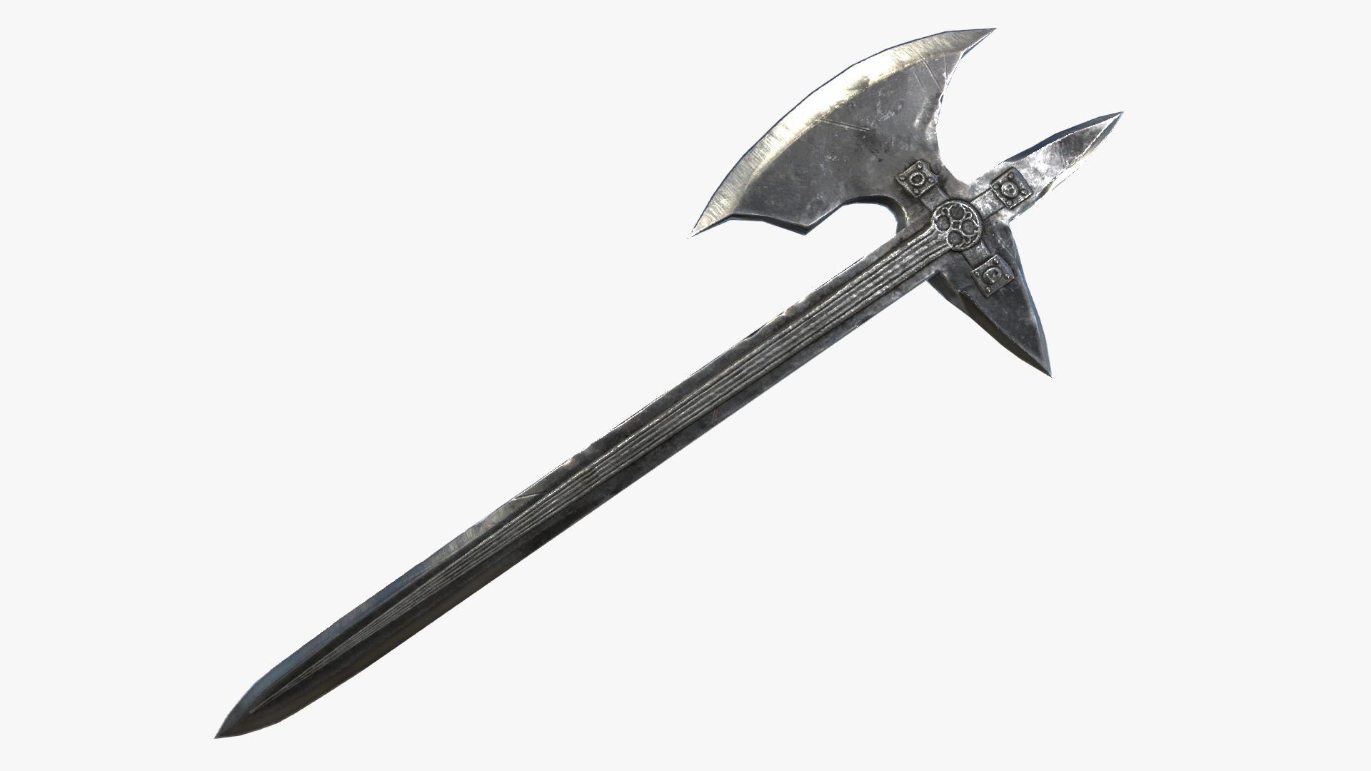 Fantasy Axe RPG Hurlbat Whirlbat Whorlbat Throwing Axe Broad Bearded ...