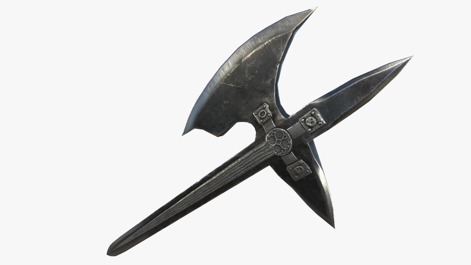 Fantasy Axe RPG Hurlbat Whirlbat Whorlbat Throwing Axe Broad Bearded ...