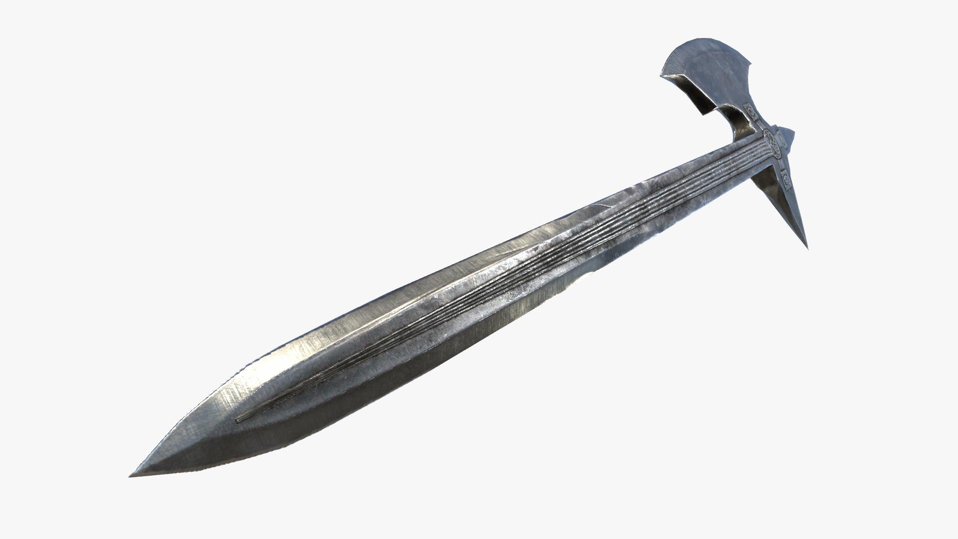 Fantasy Axe RPG Hurlbat Whirlbat Whorlbat Throwing Axe Broad Bearded ...