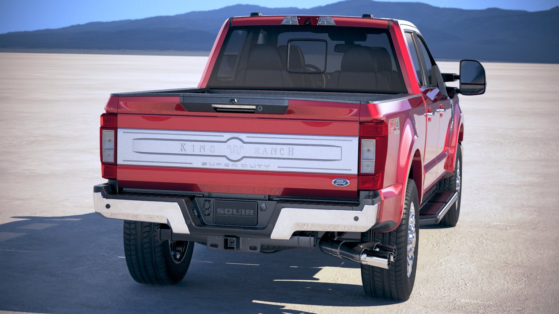 Superduty 2020 F-350 3D Model - TurboSquid 1640106