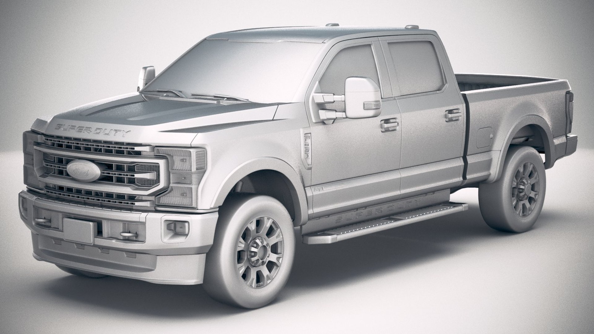 Superduty 2020 F-350 3D Model - TurboSquid 1640106