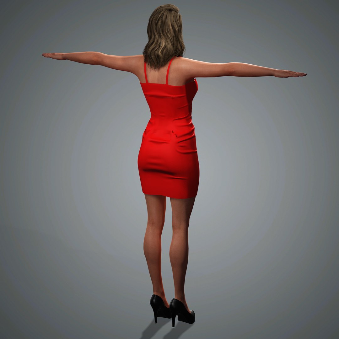 3D Millie Bobby Brown Character - TurboSquid 2325471