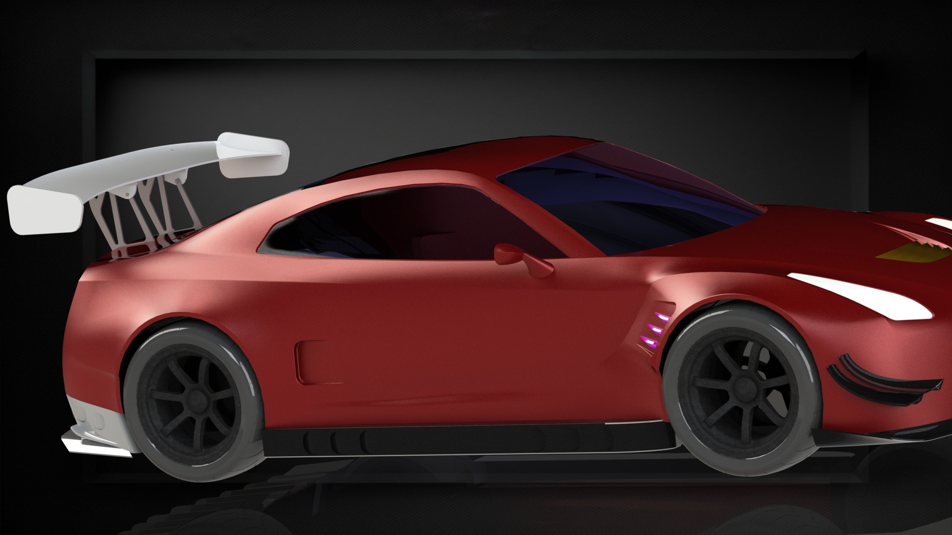 Nissan GT-R R35 3D Model - TurboSquid 2369596
