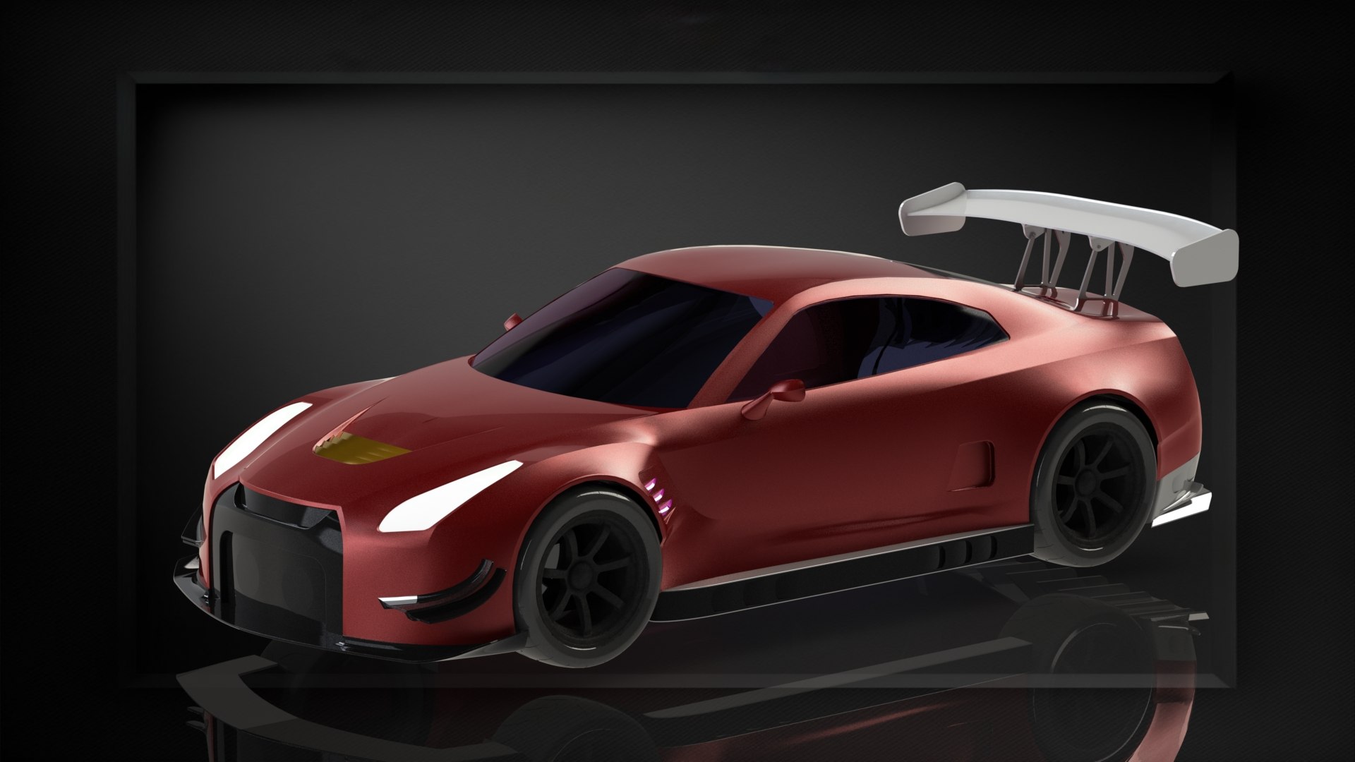 Nissan GT-R R35 3D Model - TurboSquid 2369596