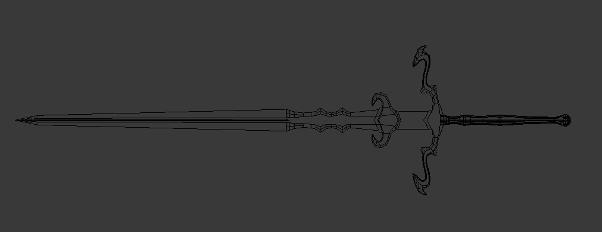 free sword 3d model