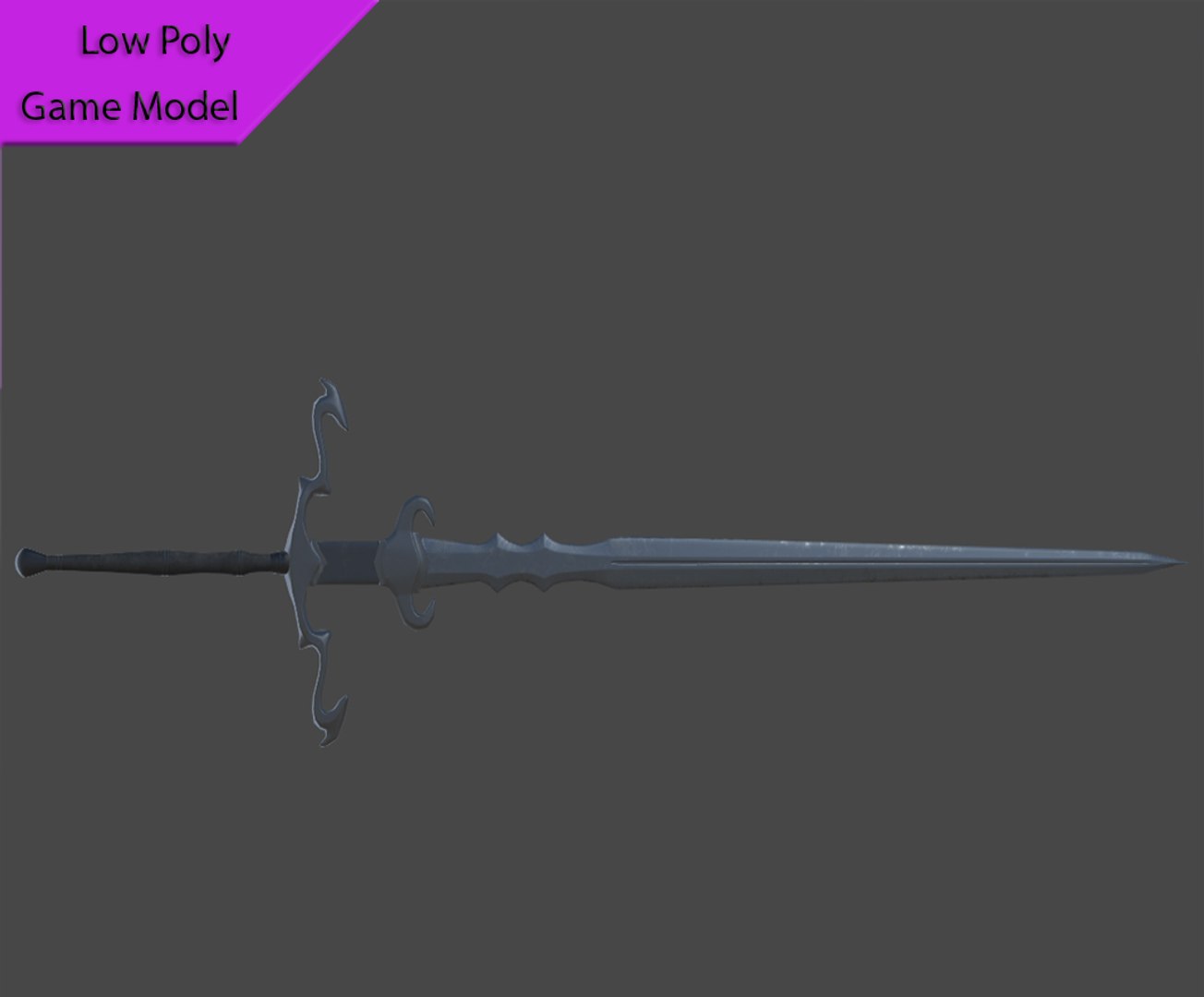 free sword 3d model