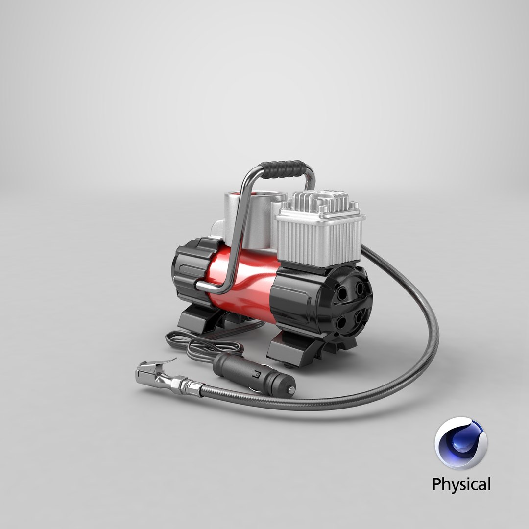 Digital Car Tyre Inflator 3D Model - TurboSquid 1572007