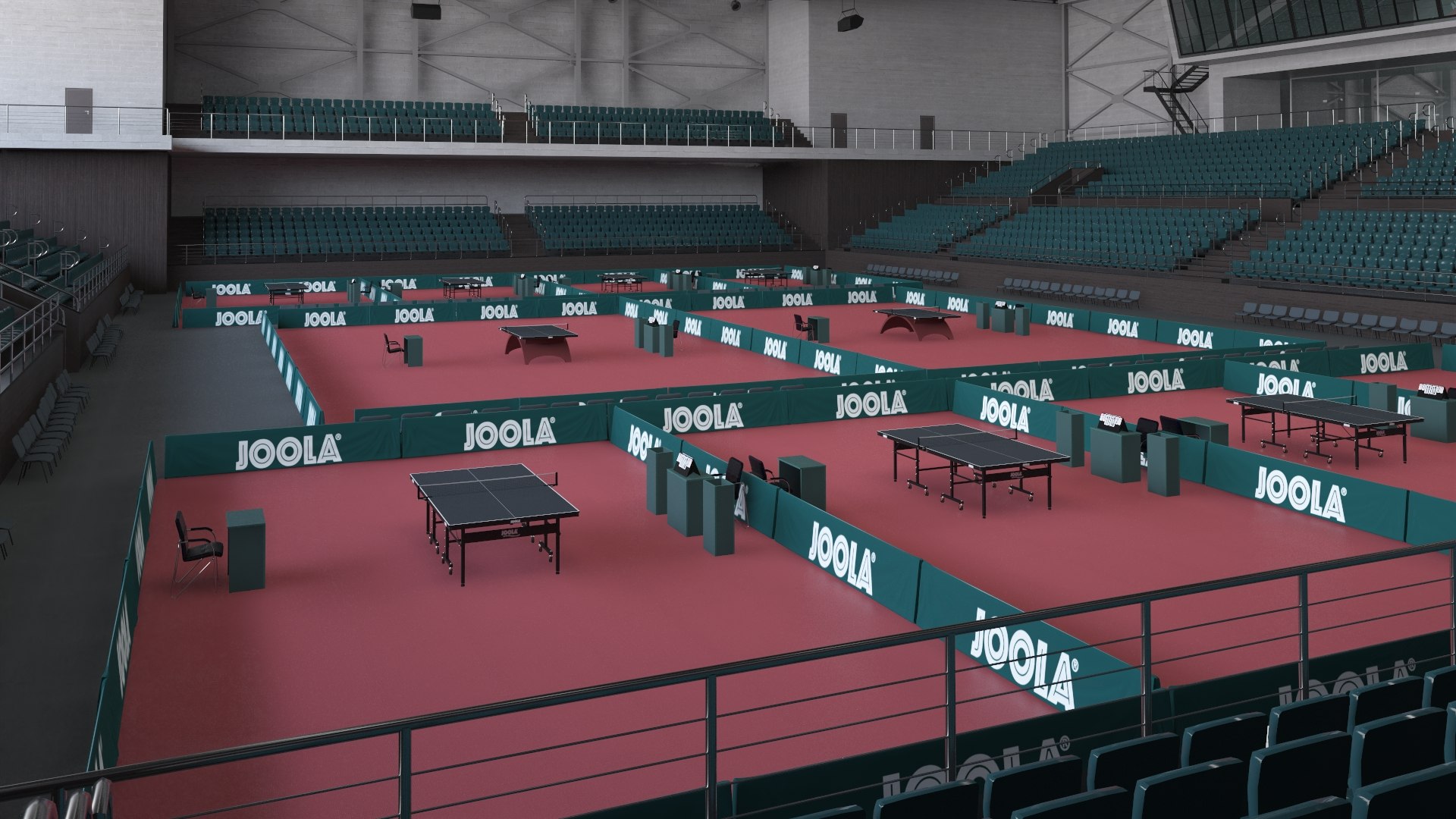 3D Model Table Tennis Arena 1 - TurboSquid 2011728
