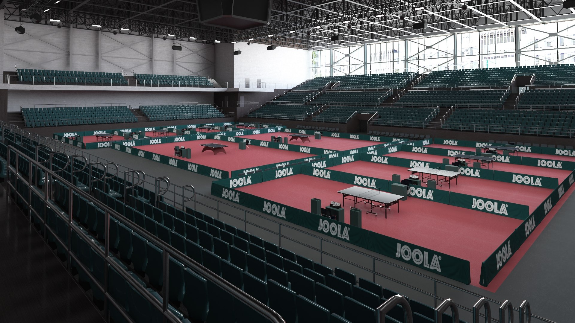 3D Model Table Tennis Arena 1 - TurboSquid 2011728