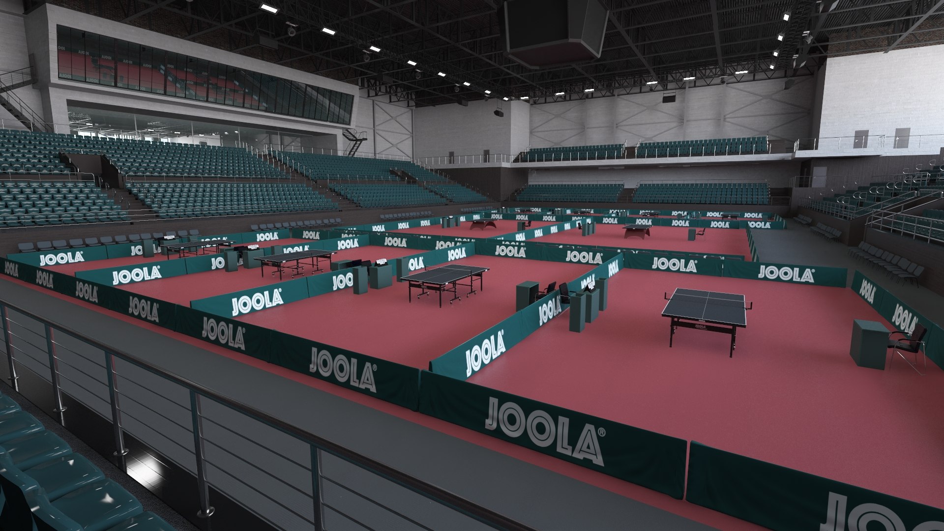 3D Model Table Tennis Arena 1 - TurboSquid 2011728