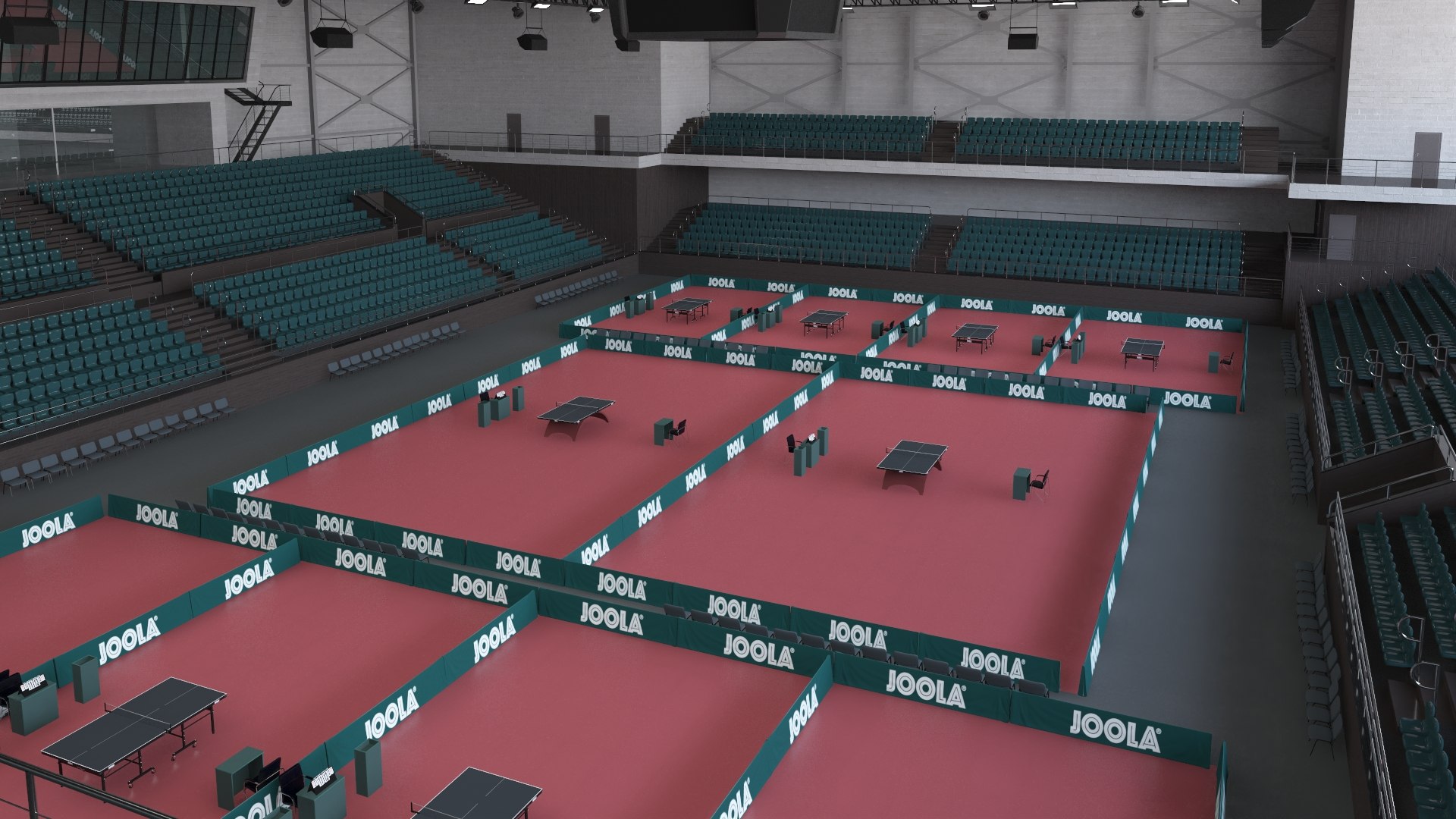 3D Model Table Tennis Arena 1 - TurboSquid 2011728