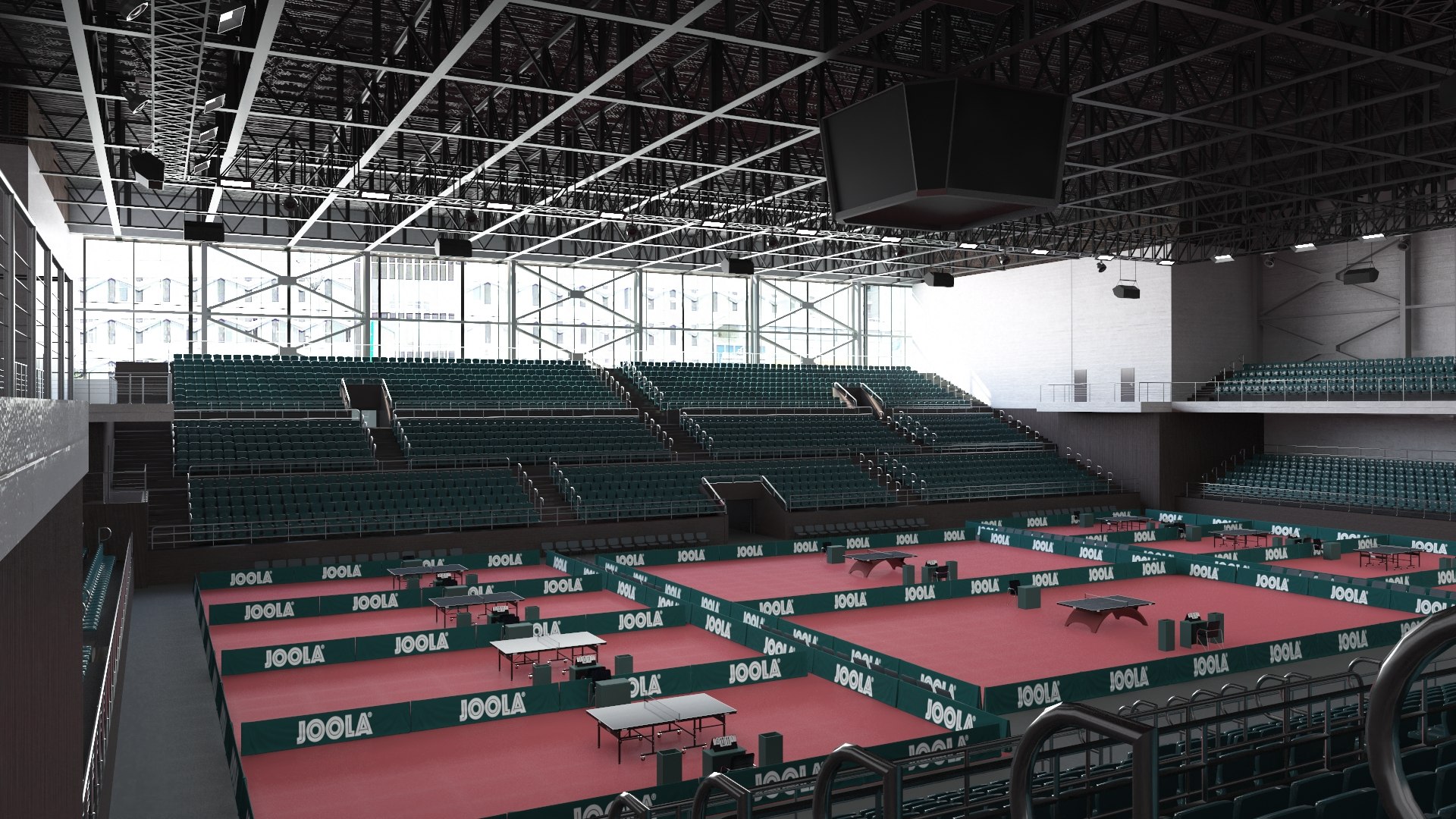 3D Model Table Tennis Arena 1 - TurboSquid 2011728