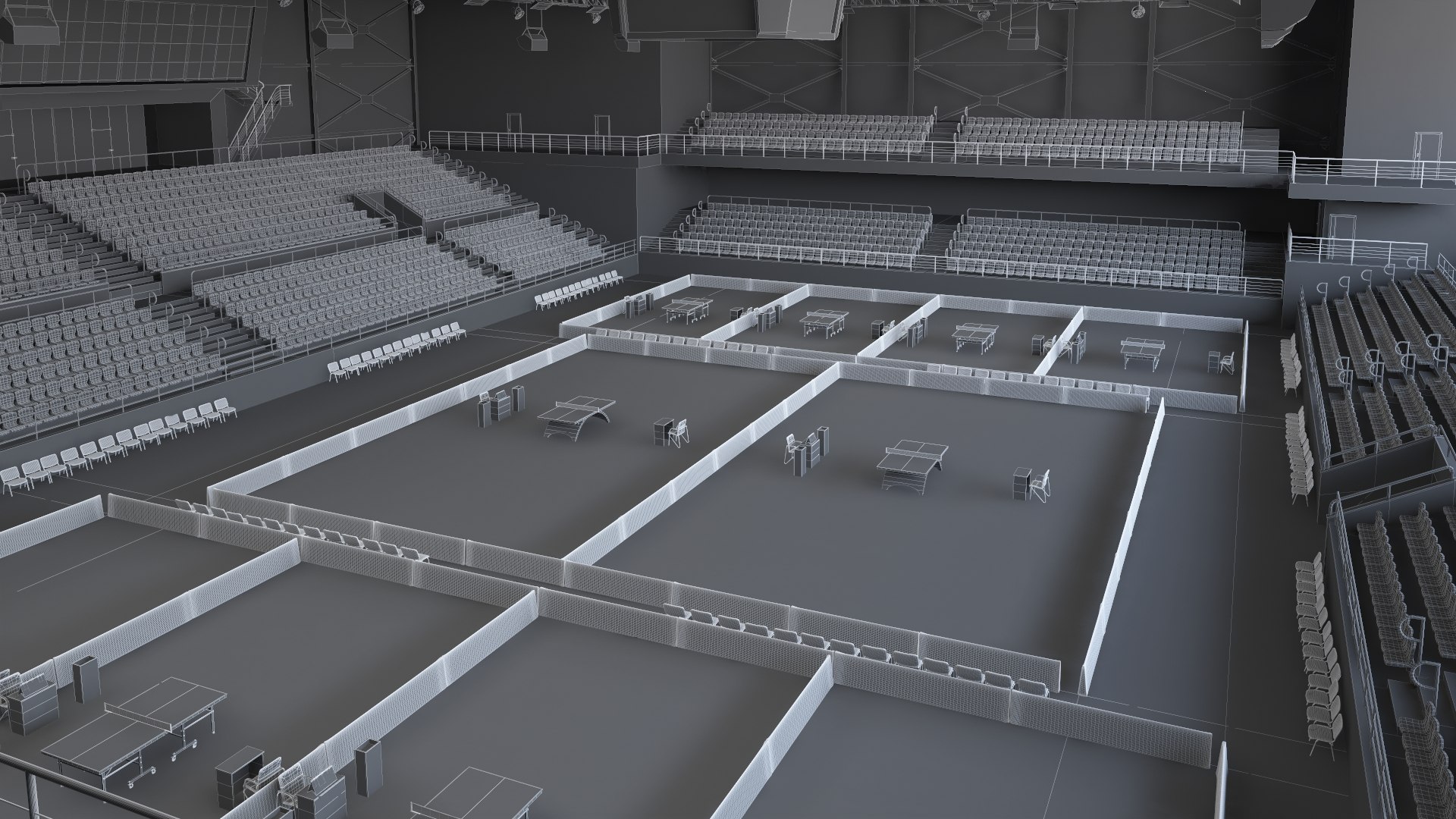3D Model Table Tennis Arena 1 - TurboSquid 2011728