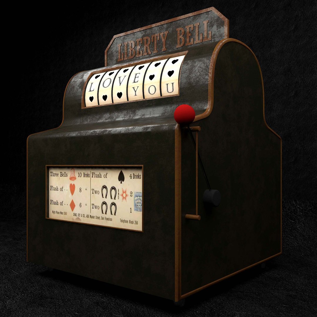 Old Animated Slot Machine 3D Model - TurboSquid 1831650
