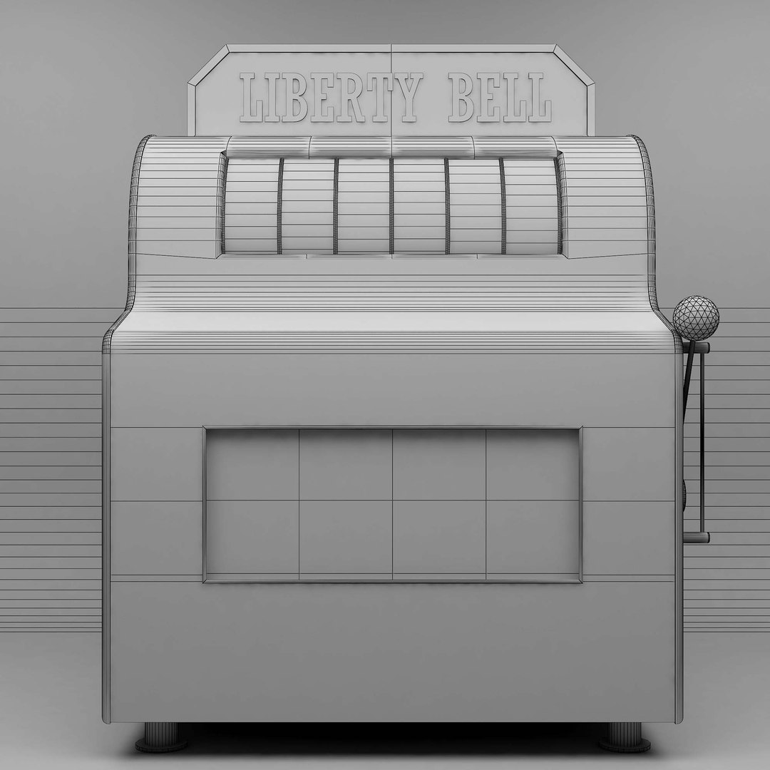 Old Animated Slot Machine 3D Model - TurboSquid 1831650