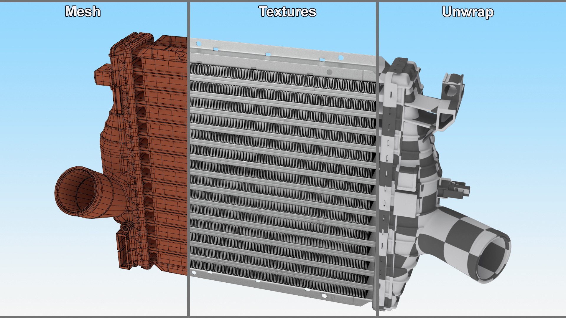 3D Car Radiator - TurboSquid 1987662