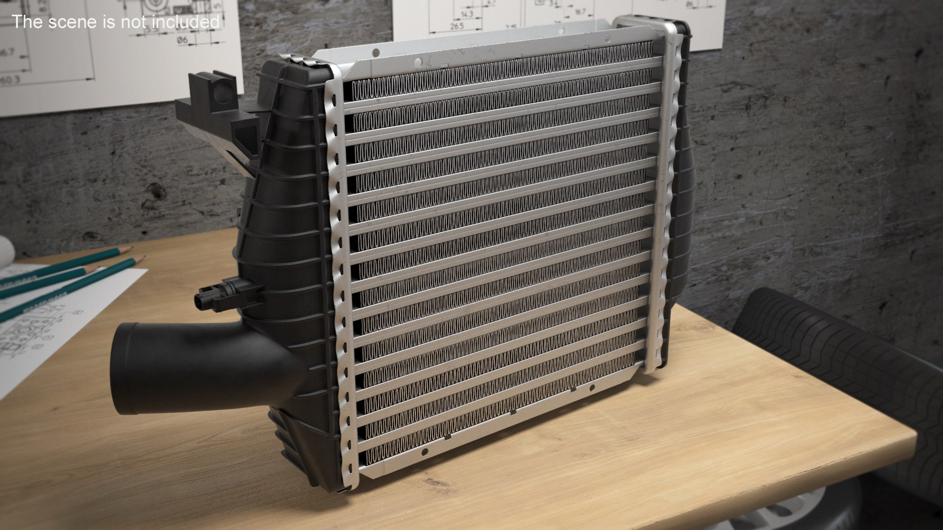3D Car Radiator - TurboSquid 1987662