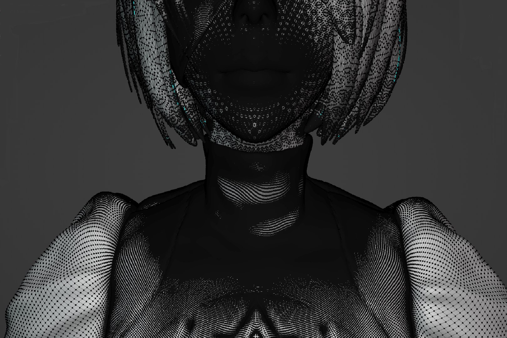 Nier Automata 2b 3D Model - TurboSquid 1989006