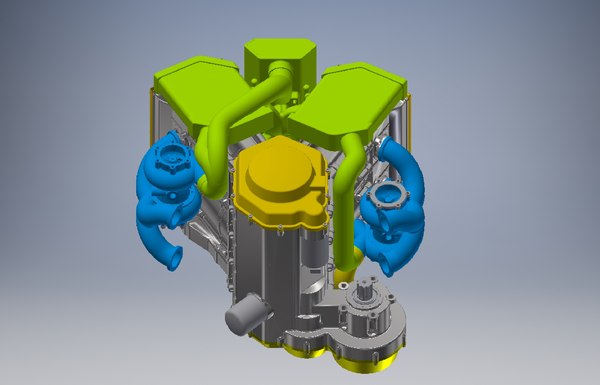 Motorcycle Engine 3D Models for Download | TurboSquid