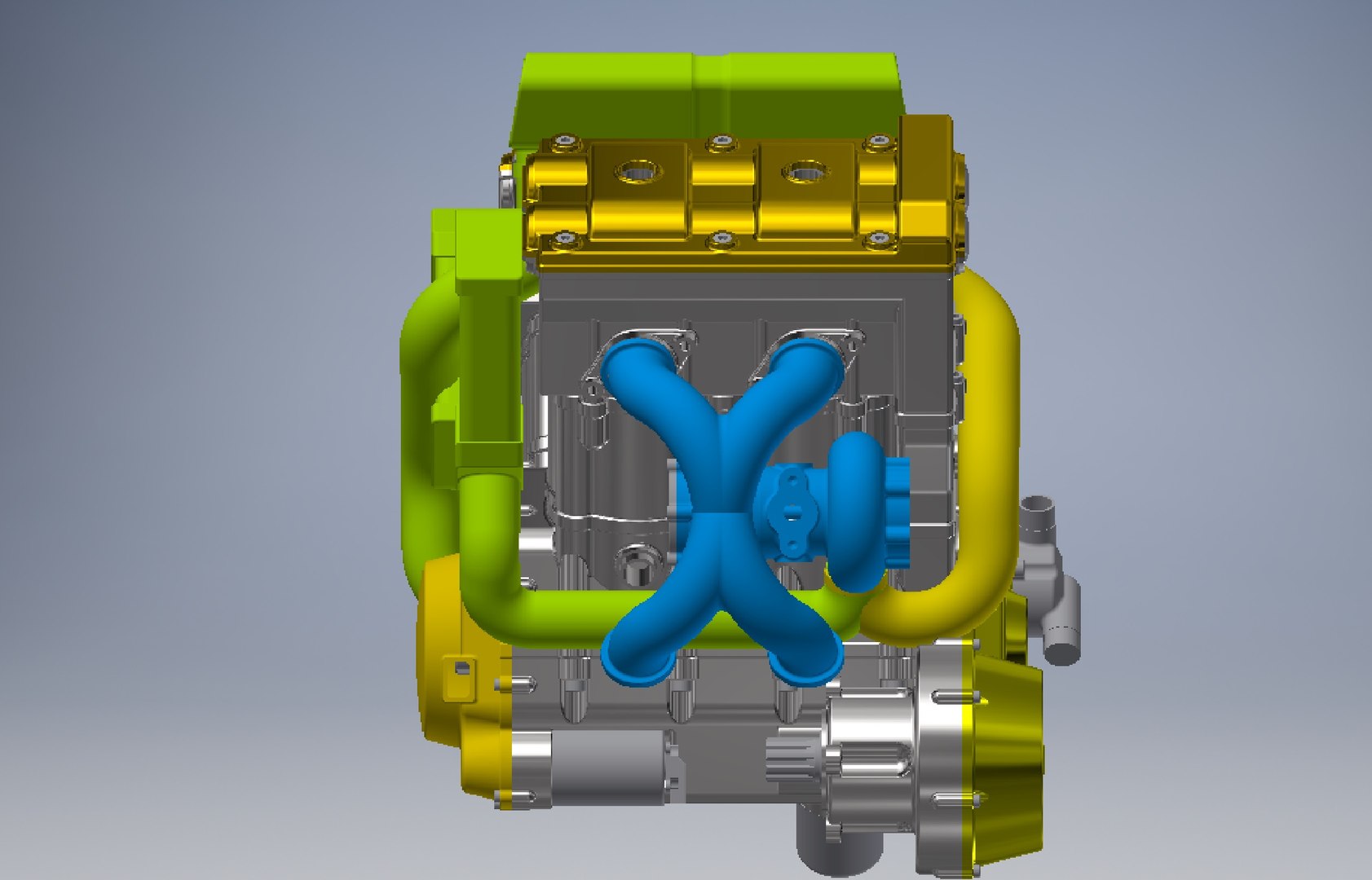 V4 Engine Motors 3D Mode 3D Model - TurboSquid 2007935