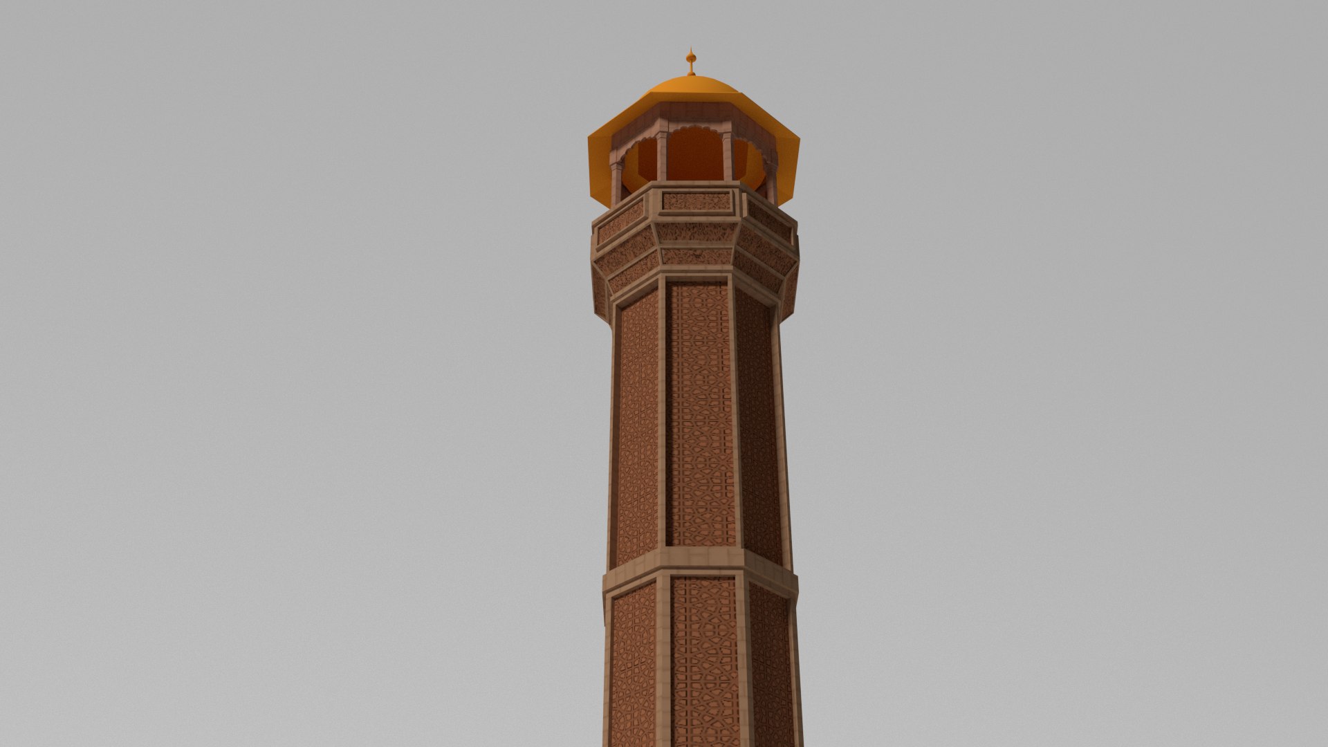 Minaret 3d Model