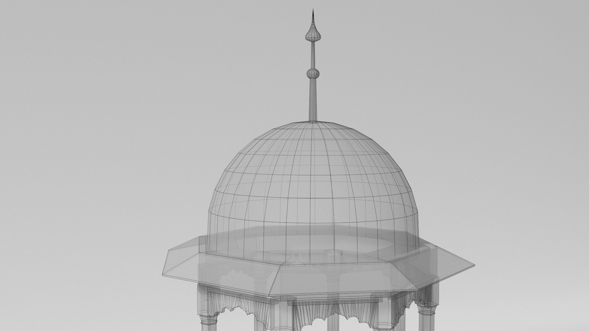 Minaret 3d Model