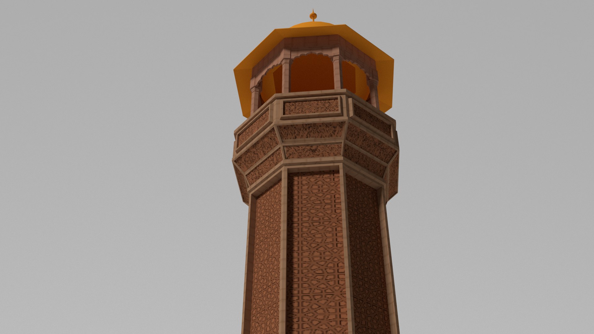 Minaret 3d Model