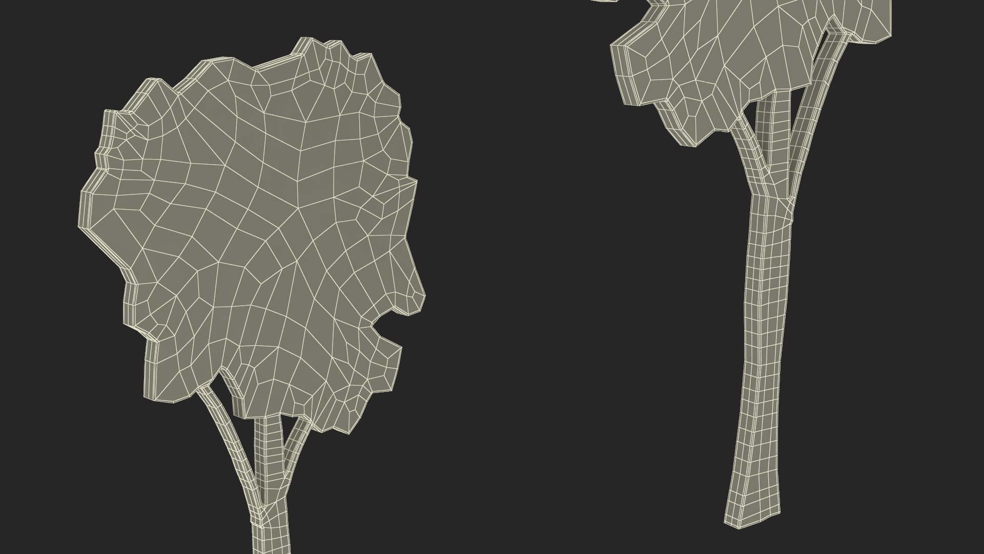 High Tree Silhouette 3D Model - TurboSquid 2225233