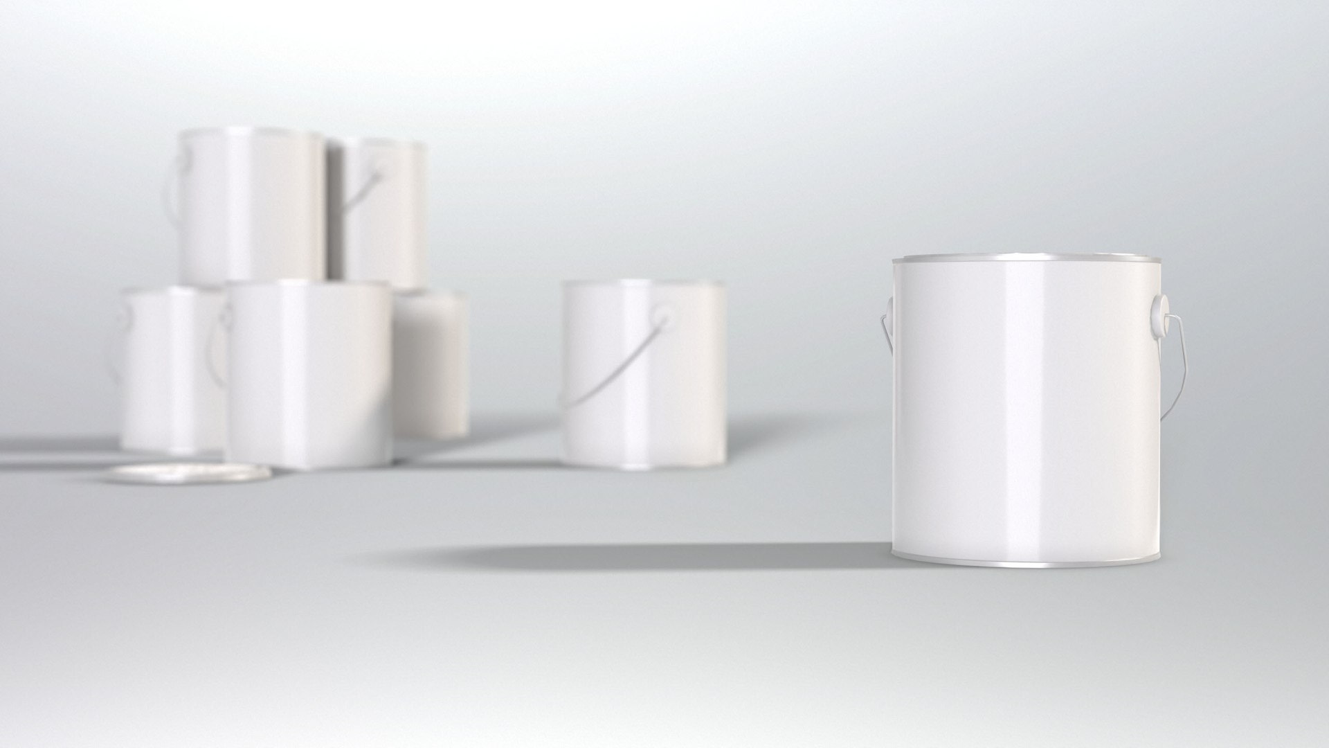 Paint Can 3D Model - TurboSquid 1778304