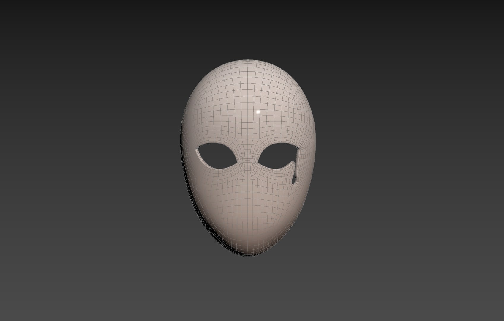 Prop055 Tear Mask Model - TurboSquid 1863518