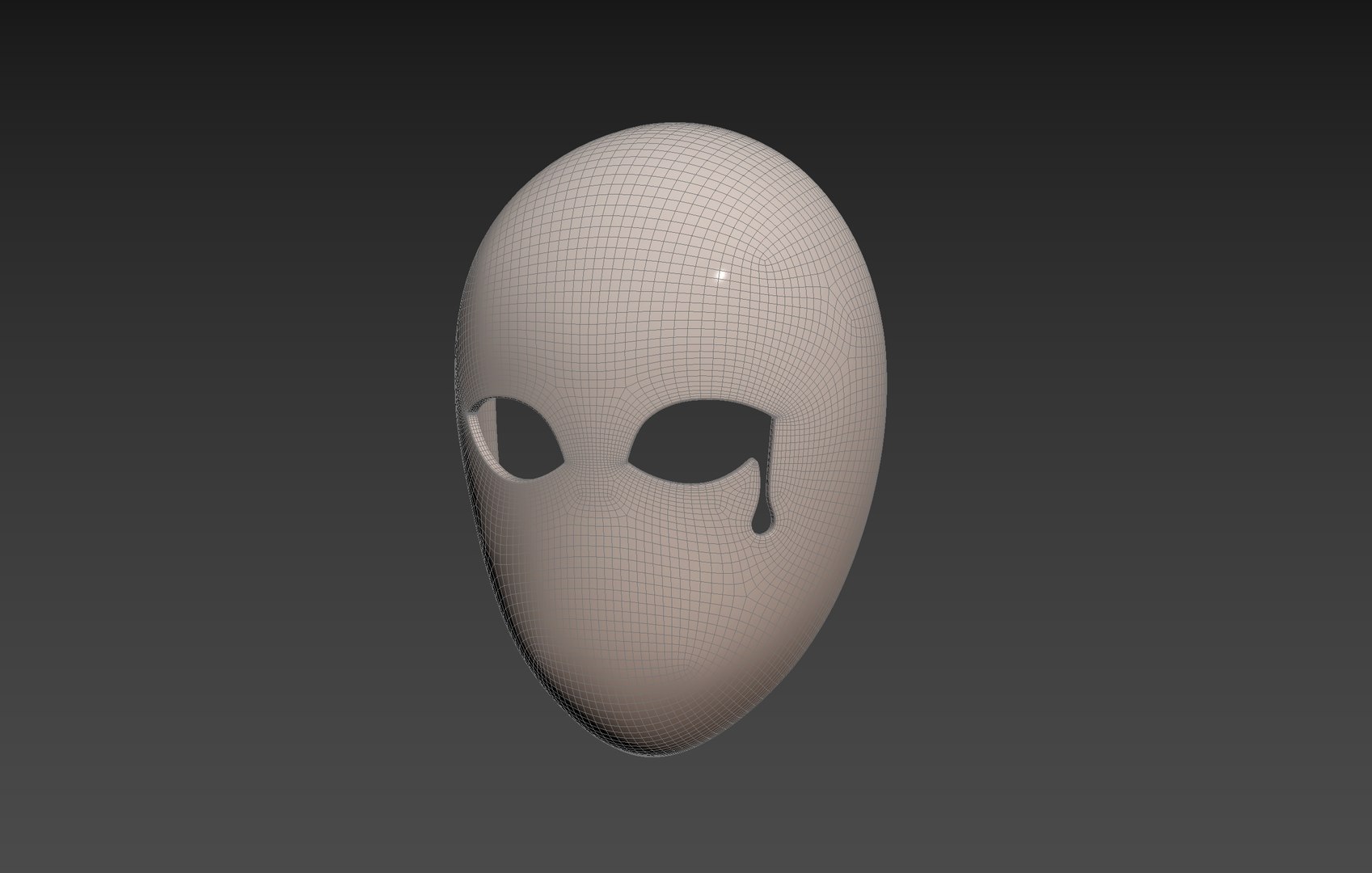 Prop055 Tear Mask Model - TurboSquid 1863518