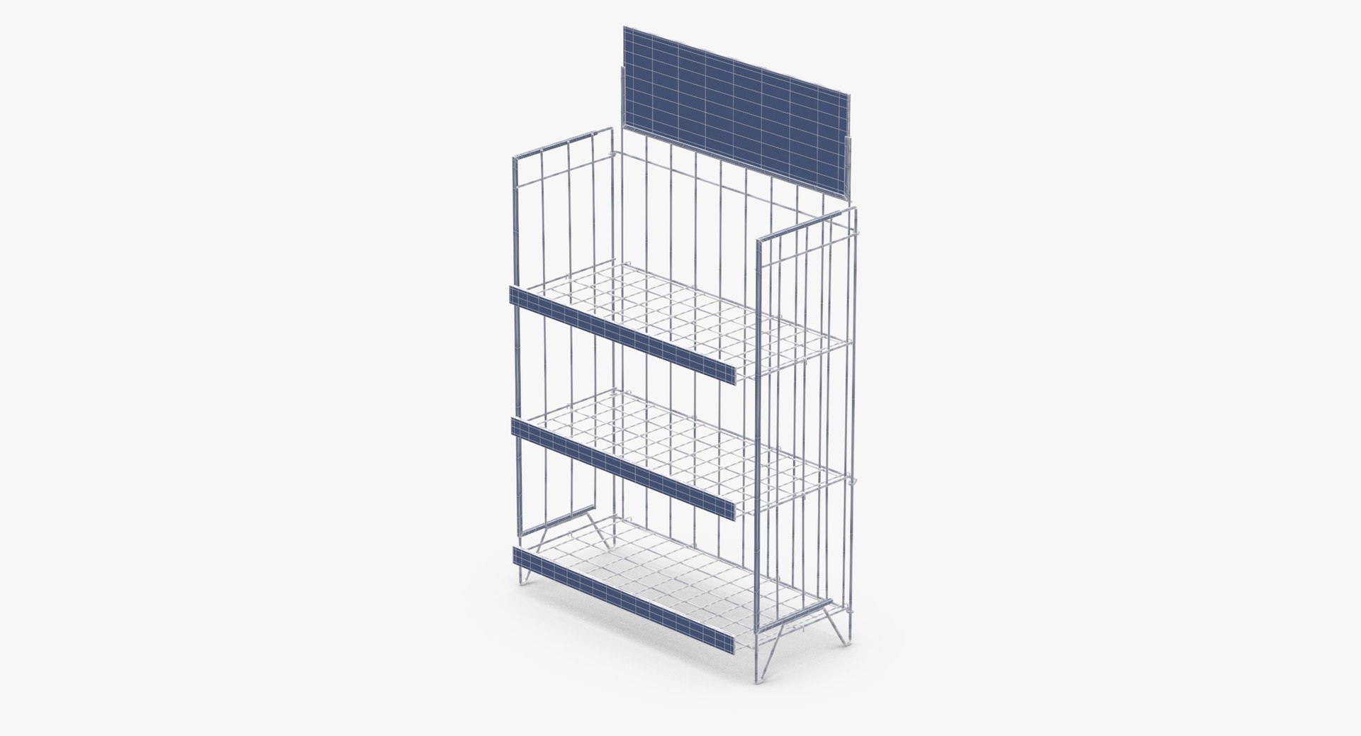 3D Model Display Rack 03 - TurboSquid 1225716