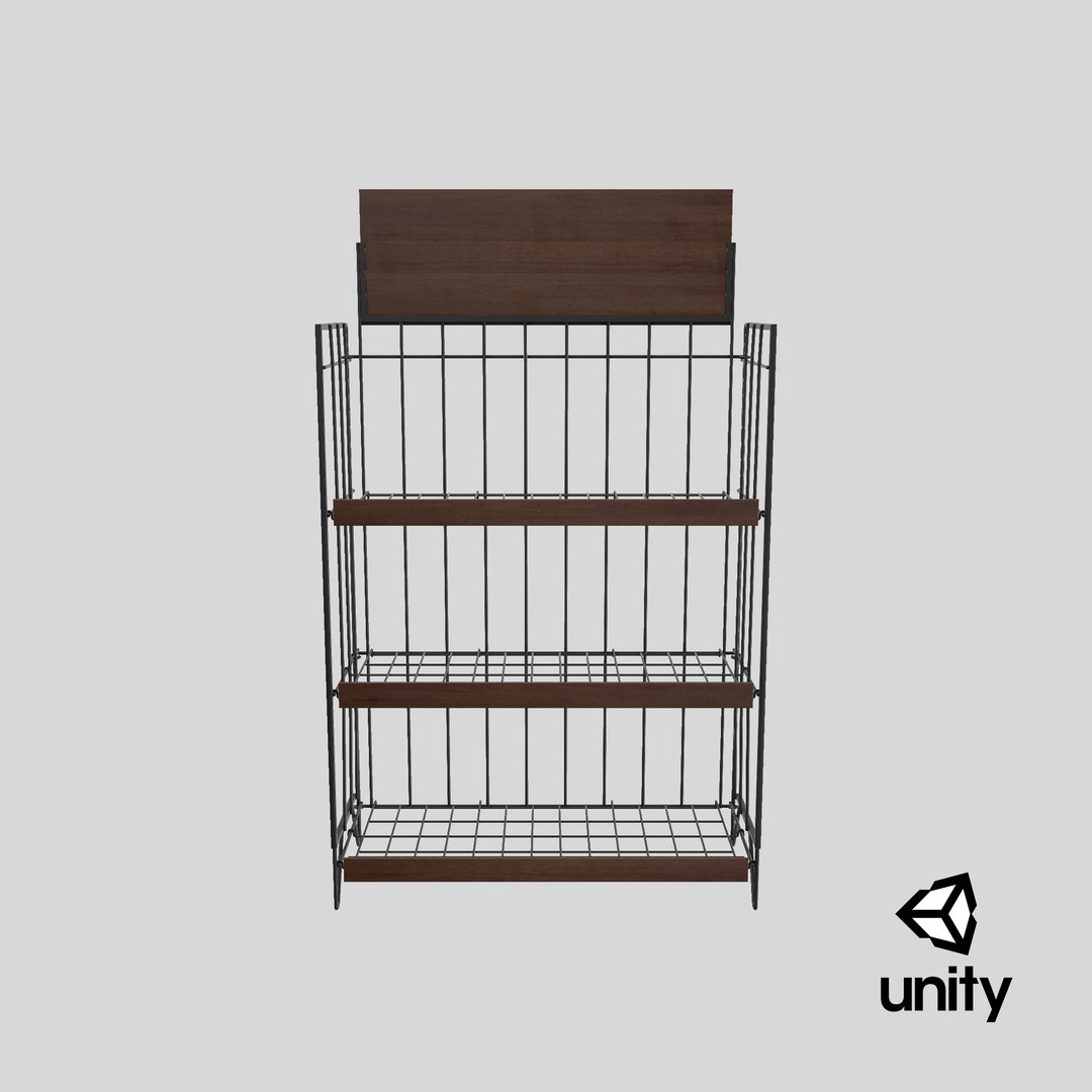 3D model display rack 03 - TurboSquid 1225716