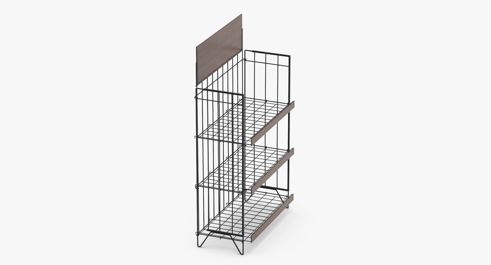 3D Model Display Rack 03 - TurboSquid 1225716