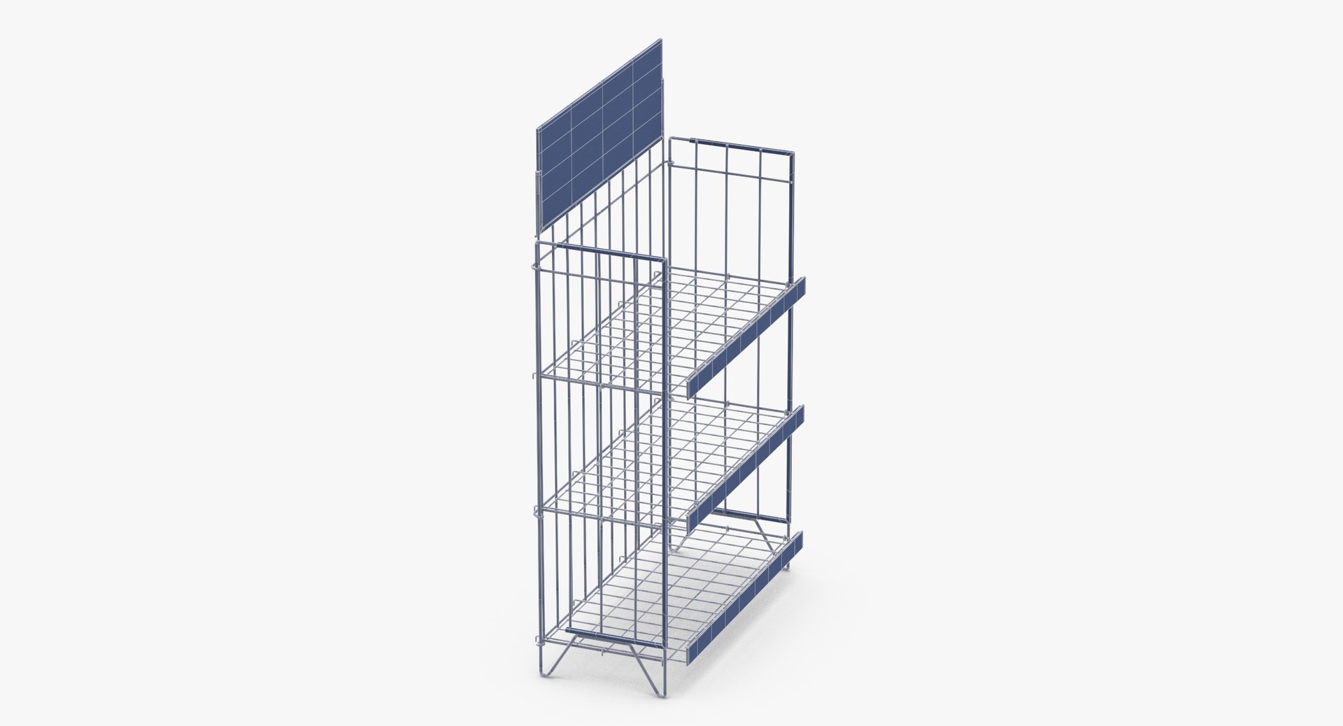 3D model display rack 03 - TurboSquid 1225716