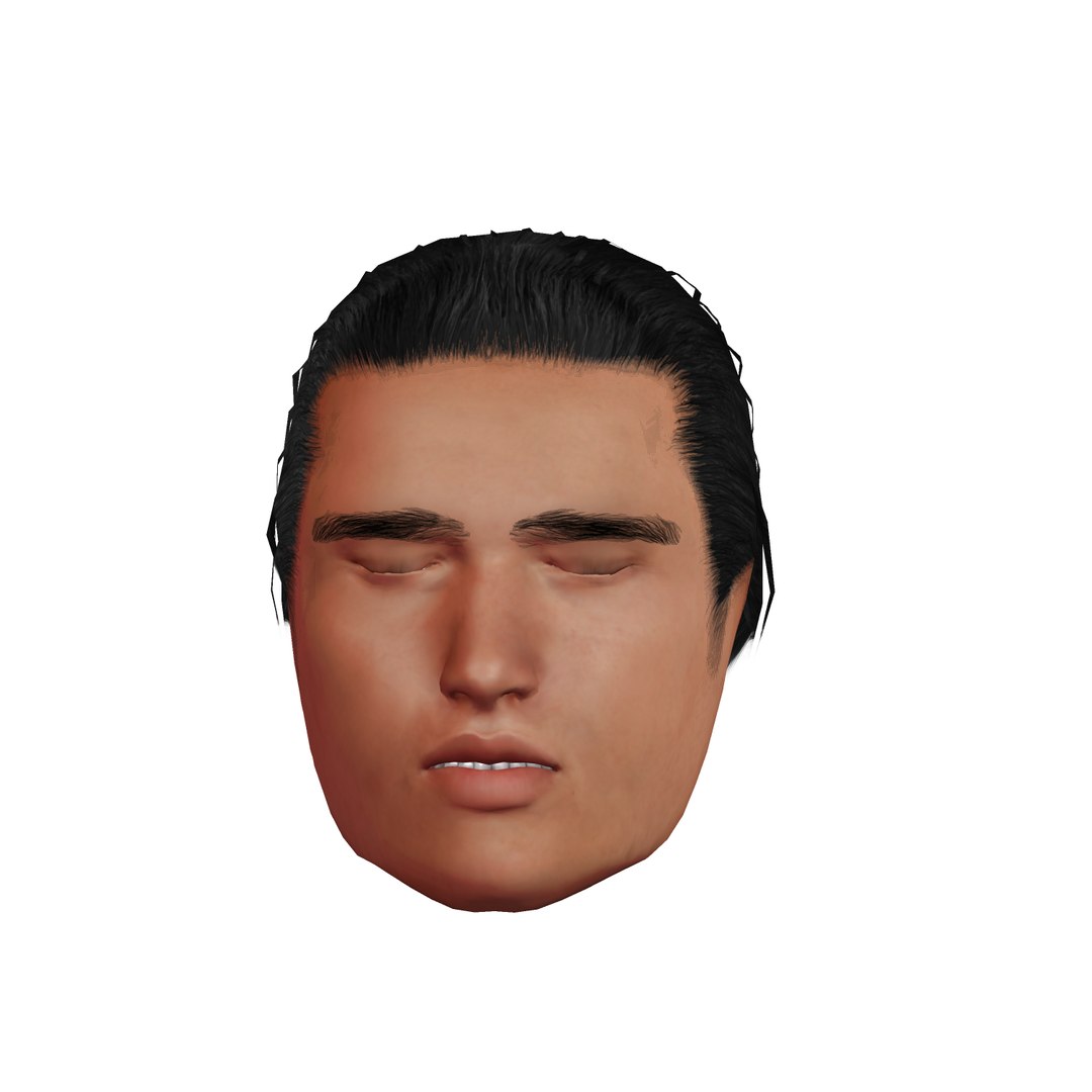 Adult Male Head 3D Model - TurboSquid 1588755