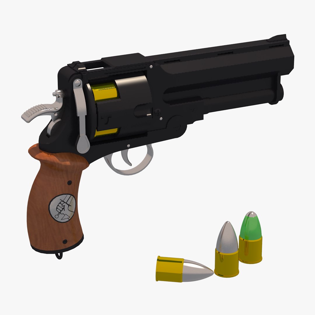 SAMARITAN Revolver Model - TurboSquid 1811571