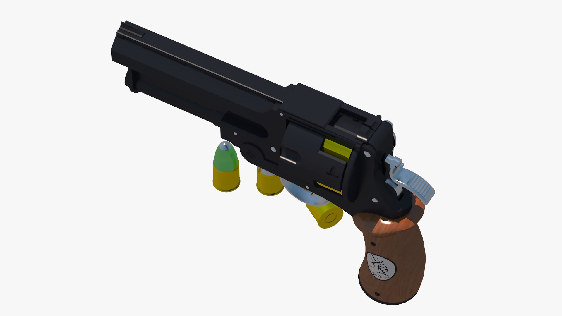SAMARITAN Revolver Model - TurboSquid 1811571