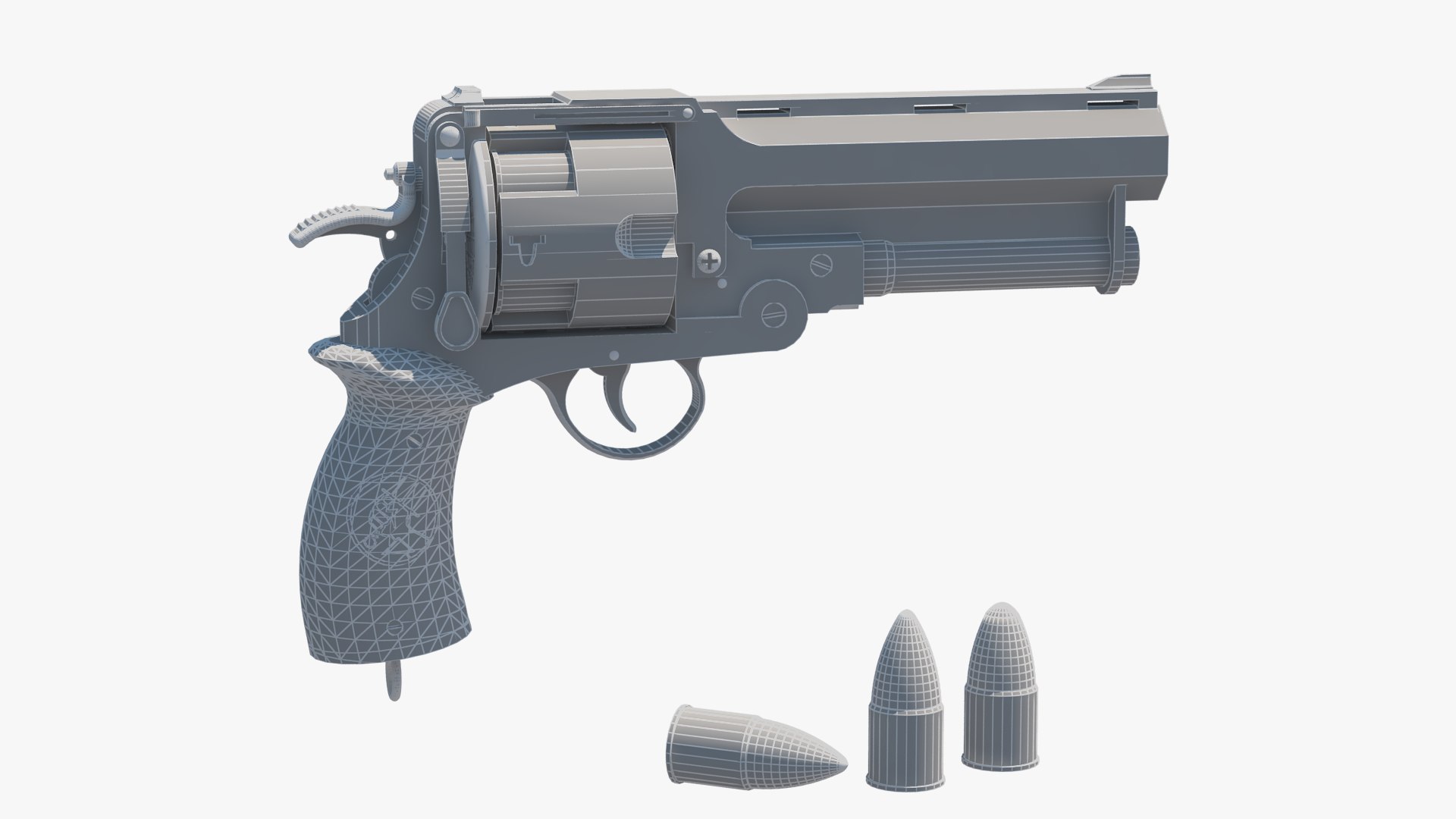 SAMARITAN Revolver Model - TurboSquid 1811571
