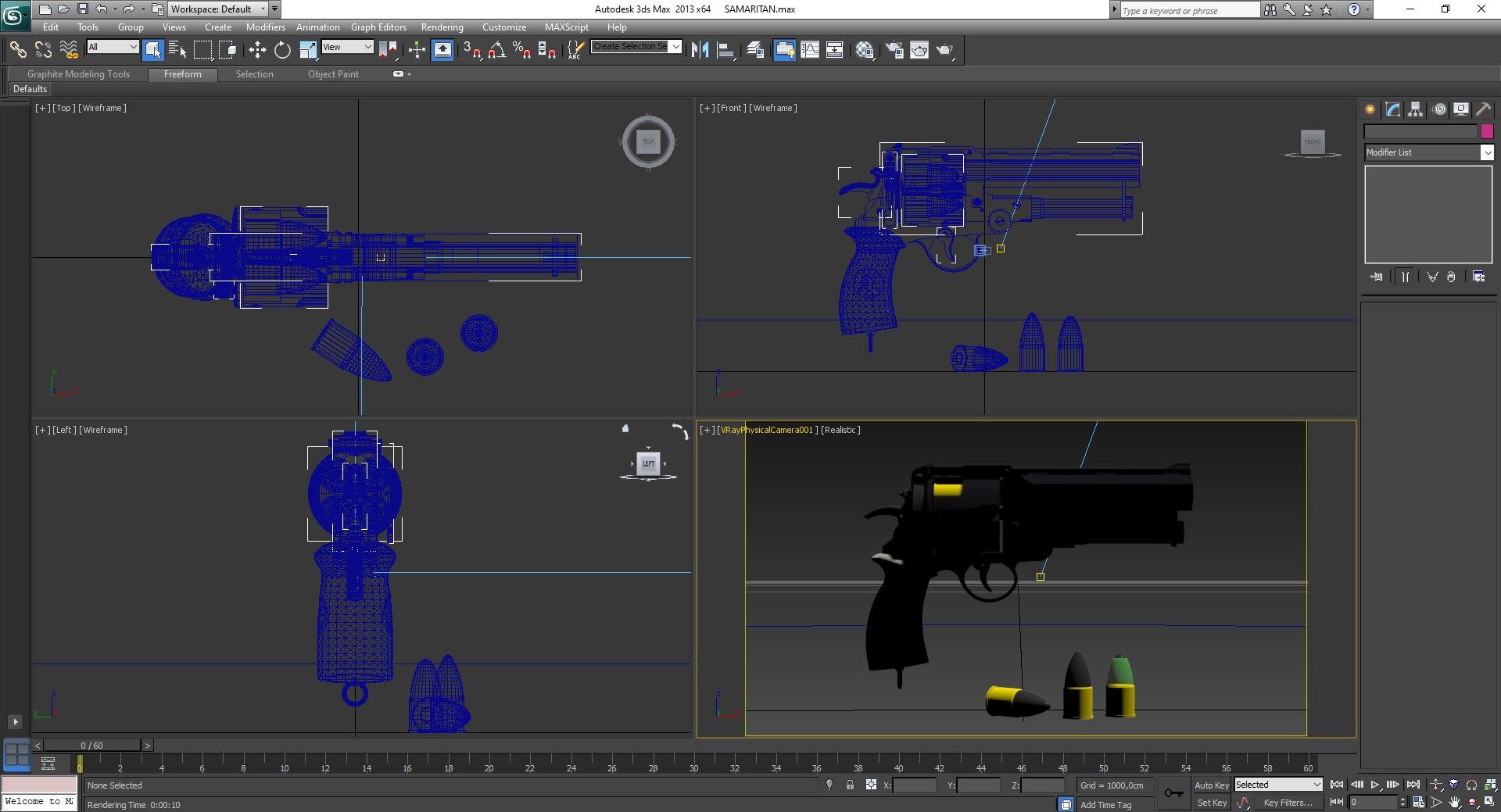 SAMARITAN Revolver Model - TurboSquid 1811571